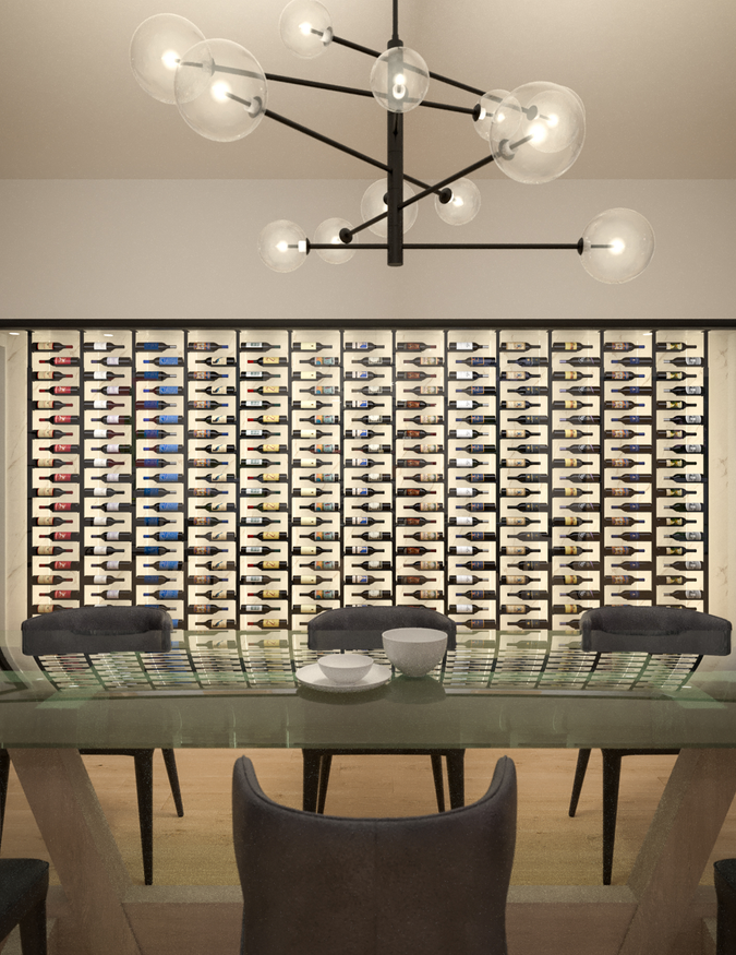 ST Minimalist Series 2-Sided Wine Rack Display (120 Bottles) – Wine ...
