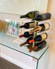 Urban Ironcraft Countertop Pillar Wine Racks - 8 Bottle Countertop Ser ...