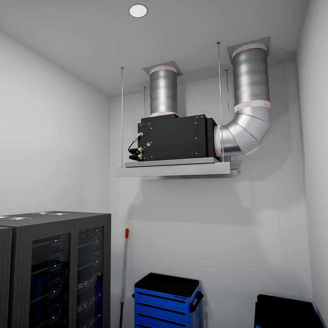 WhisperKOOL Platinum Split 4000 Ducted Wine Cellar Cooling System ...