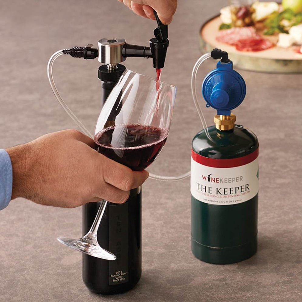WineKeeper Basic Nitrogen Keeper (750ml) #7760 - WineCellarHQ.com