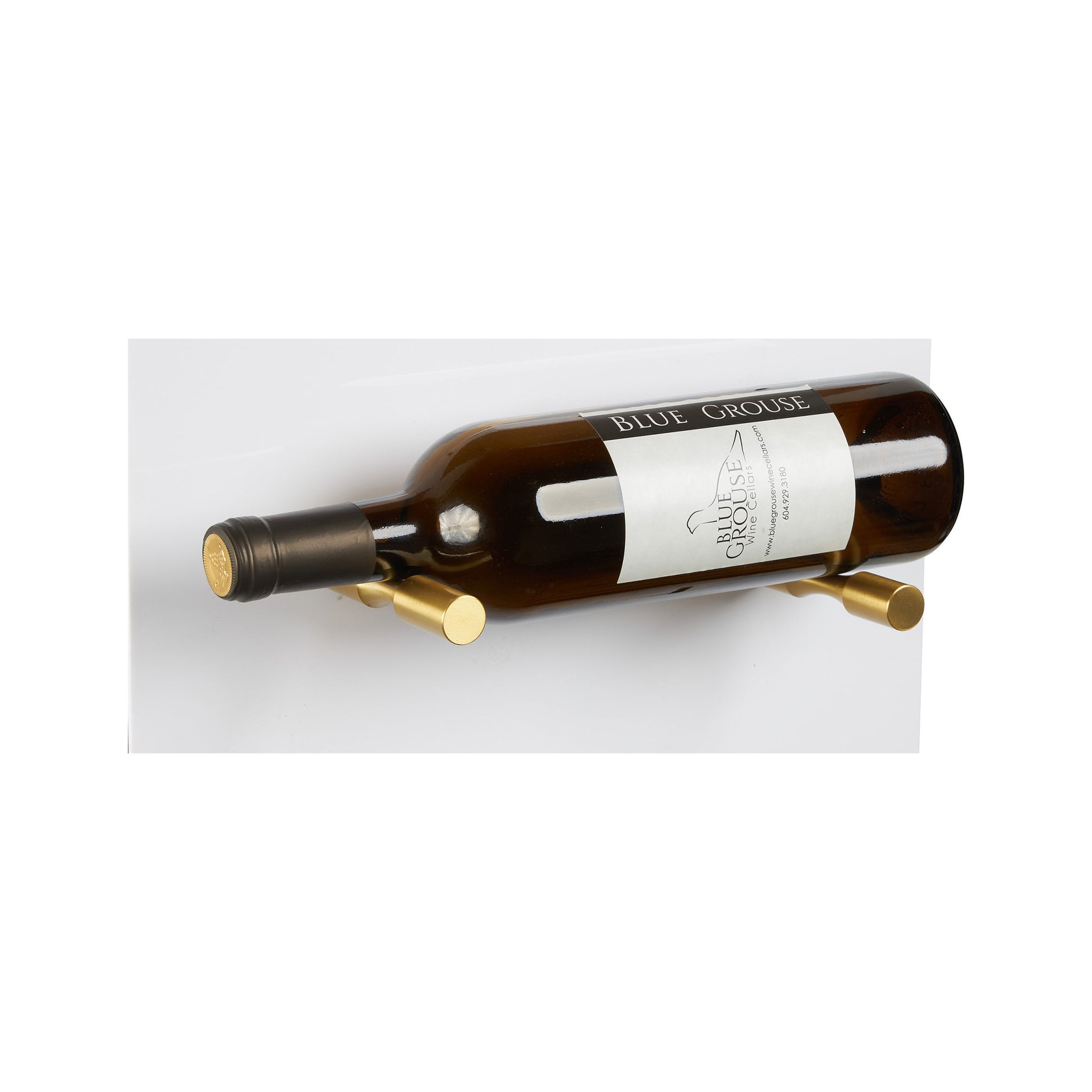 Blue Grouse VINdustry Label View Single Bottle Deep Wine Pegs (Pair ...