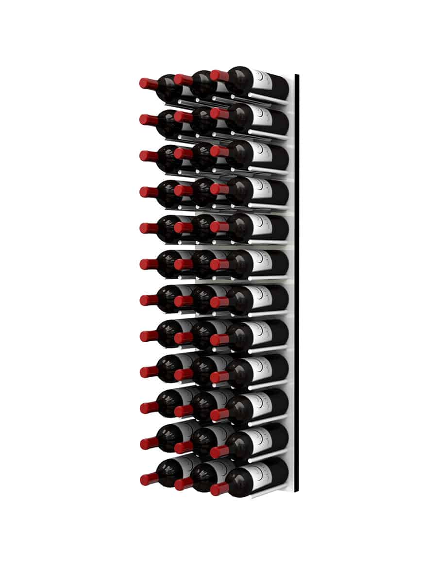 Fusion Wine Wall (Cork Forward) - White Acrylic (4 Foot) – Wine Cellar HQ