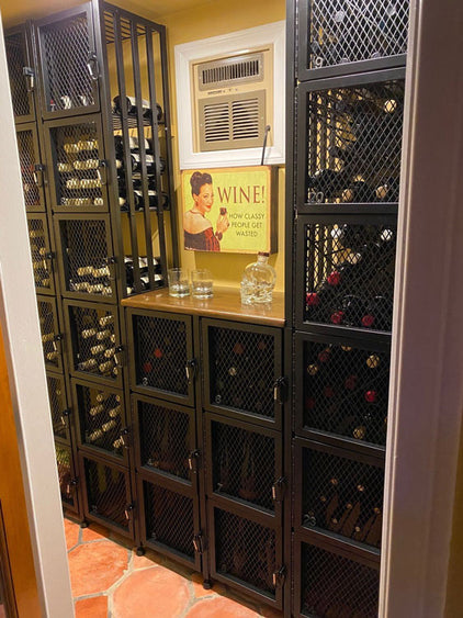 VintageView Case & Crate Locker 3 Kit (freestanding wine bottle storag ...