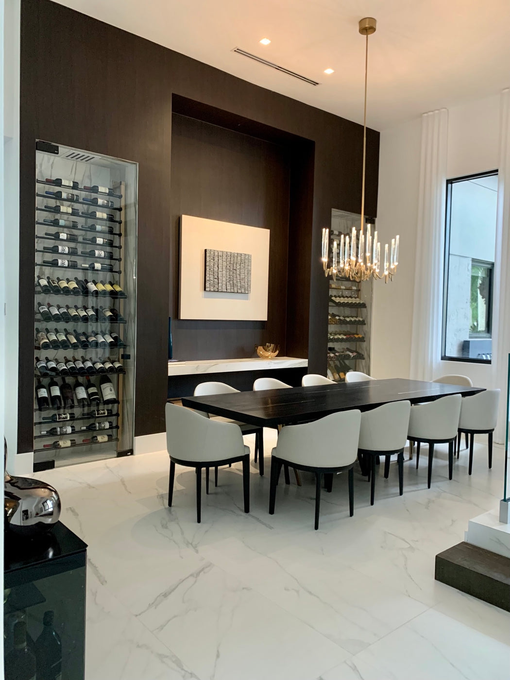 VintageView Evolution Wine Wall Post 2-inch Standoff Bracket - WineCellarHQ.com