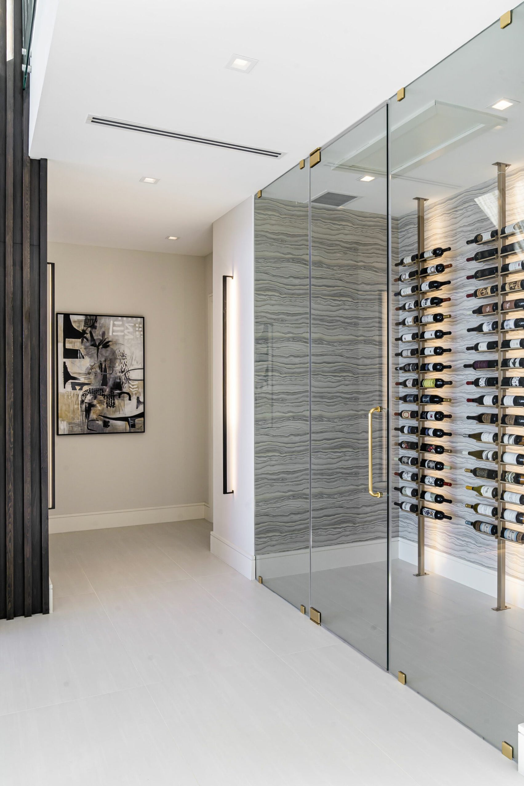 VintageView Vino Rails Post Kit: Single-Sided Cork Forward Floating Wi ...