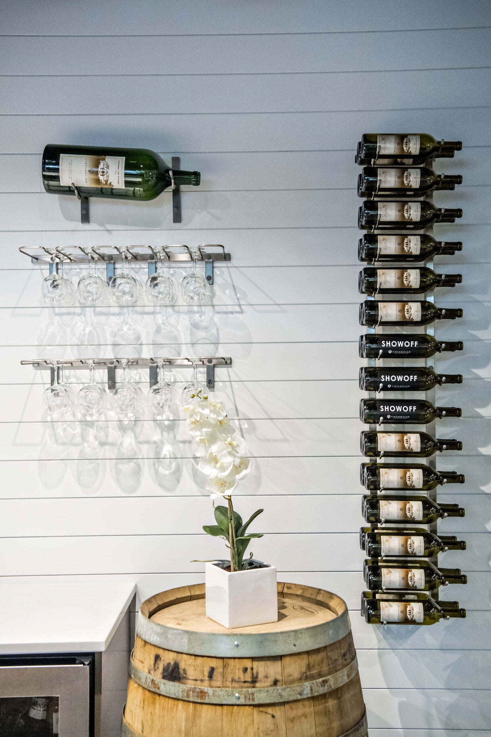 VintageView W Series Wine Rack Frame 2-inch Standoff Bracket (floor-to ...