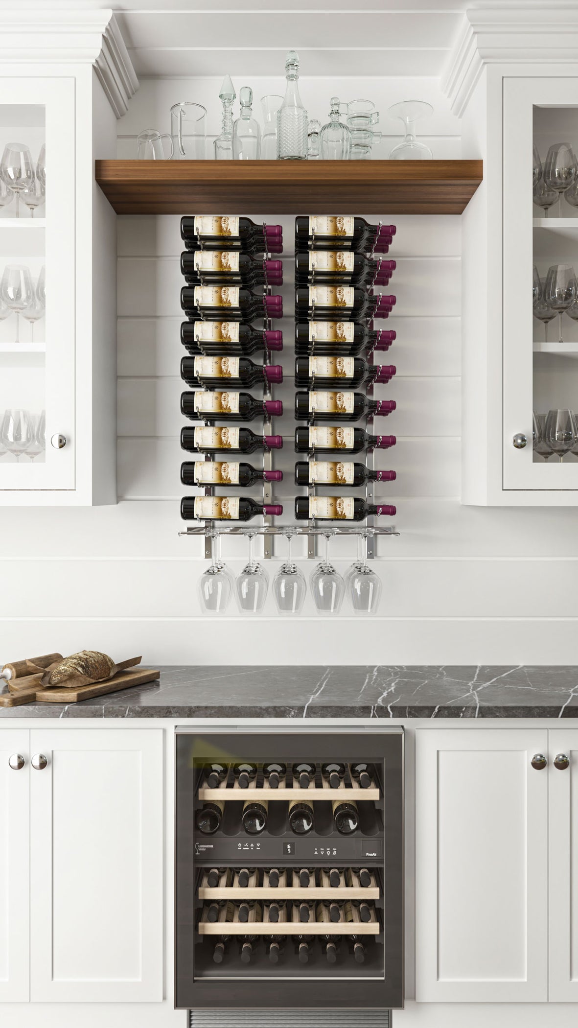 VintageView 'Wet Bar' Wine Rack Kit (18-54 Bottles) | WineCellarHQ.com