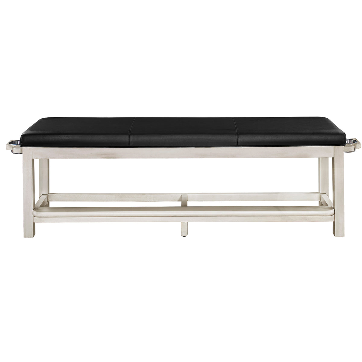 Wood Storage Bench with a Padded Seat – Wine Cellar HQ